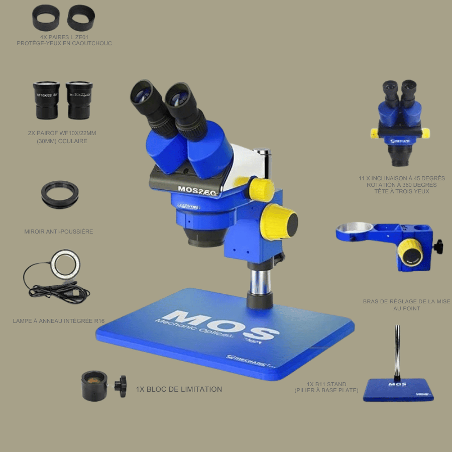 Loupe Binoculaire : Précision 3D pour Sciences & Industrie